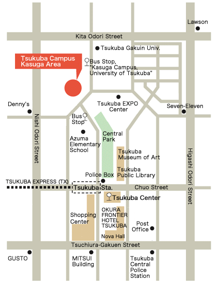 Tsukuba Campus Kasuga Area| Graduate School of Library, Information and ...